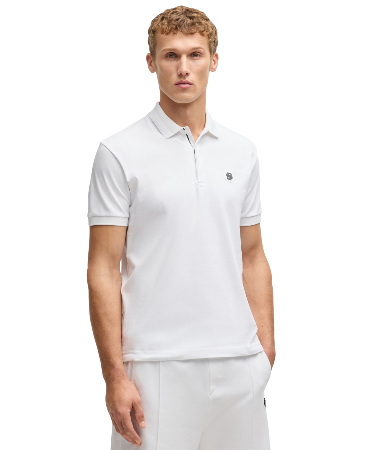 Click here for Boss by Hugo Boss Mens Cotton Paddy Polo Shirt - W... prices