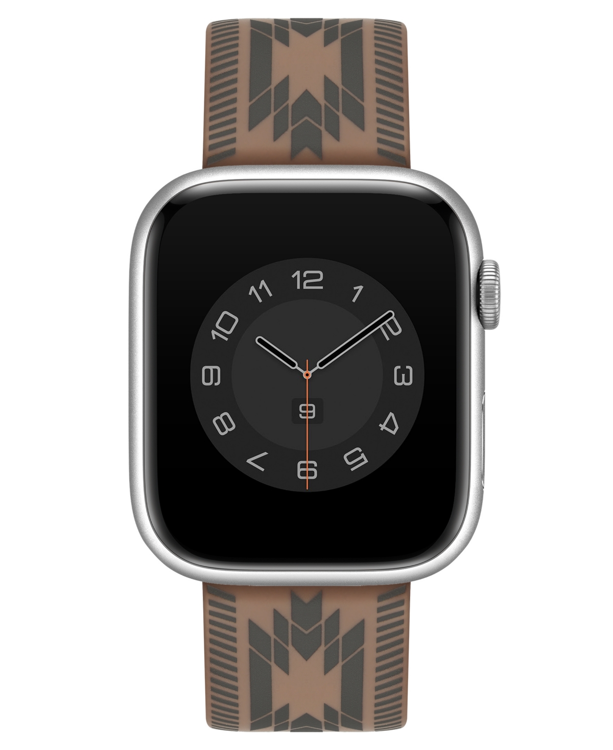 Click here for Wrangler Brown Silicone Band with Western Aztec Pa... prices