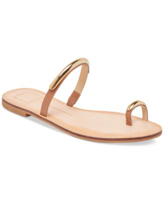 Dolce Vita Women's Wink Toe-Ring Slide Flat Sandals - Macy's