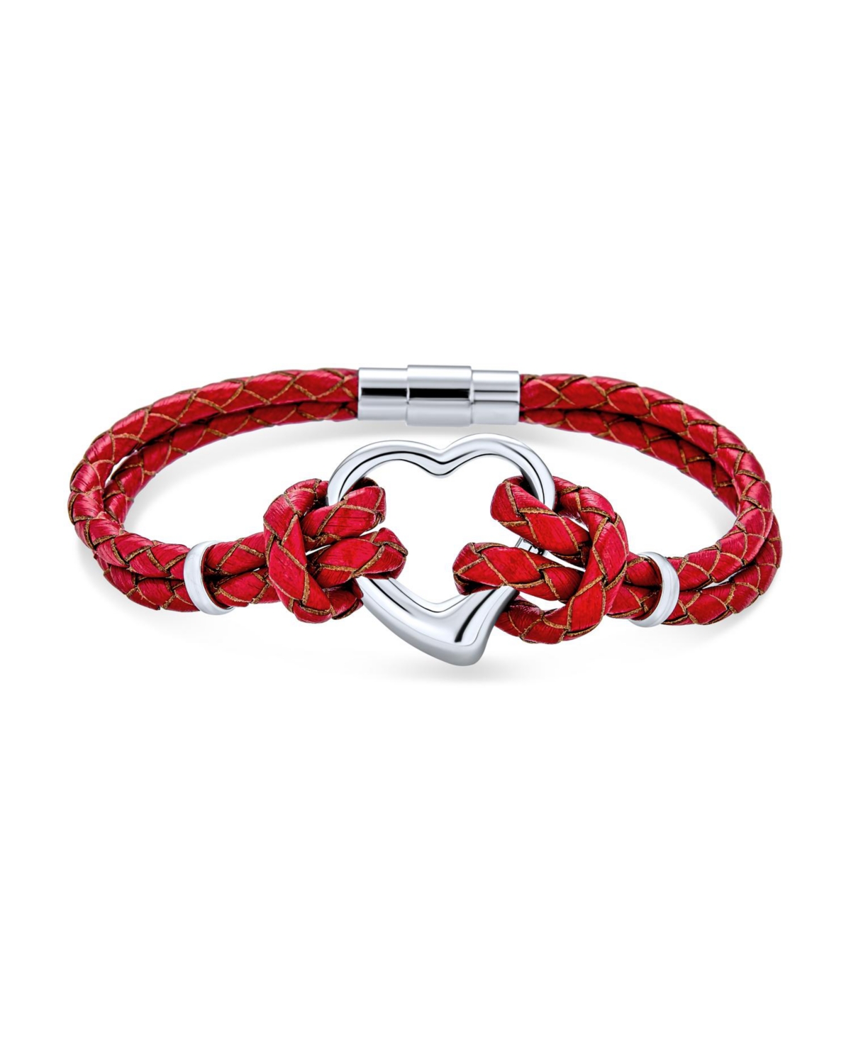 Click here for Bling Jewelry Double Strand Braided Leather Bracel... prices