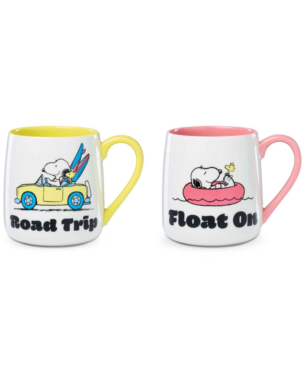 Click here for Lenox Peanuts Road Trip & Float On Mugs  Set of 2... prices