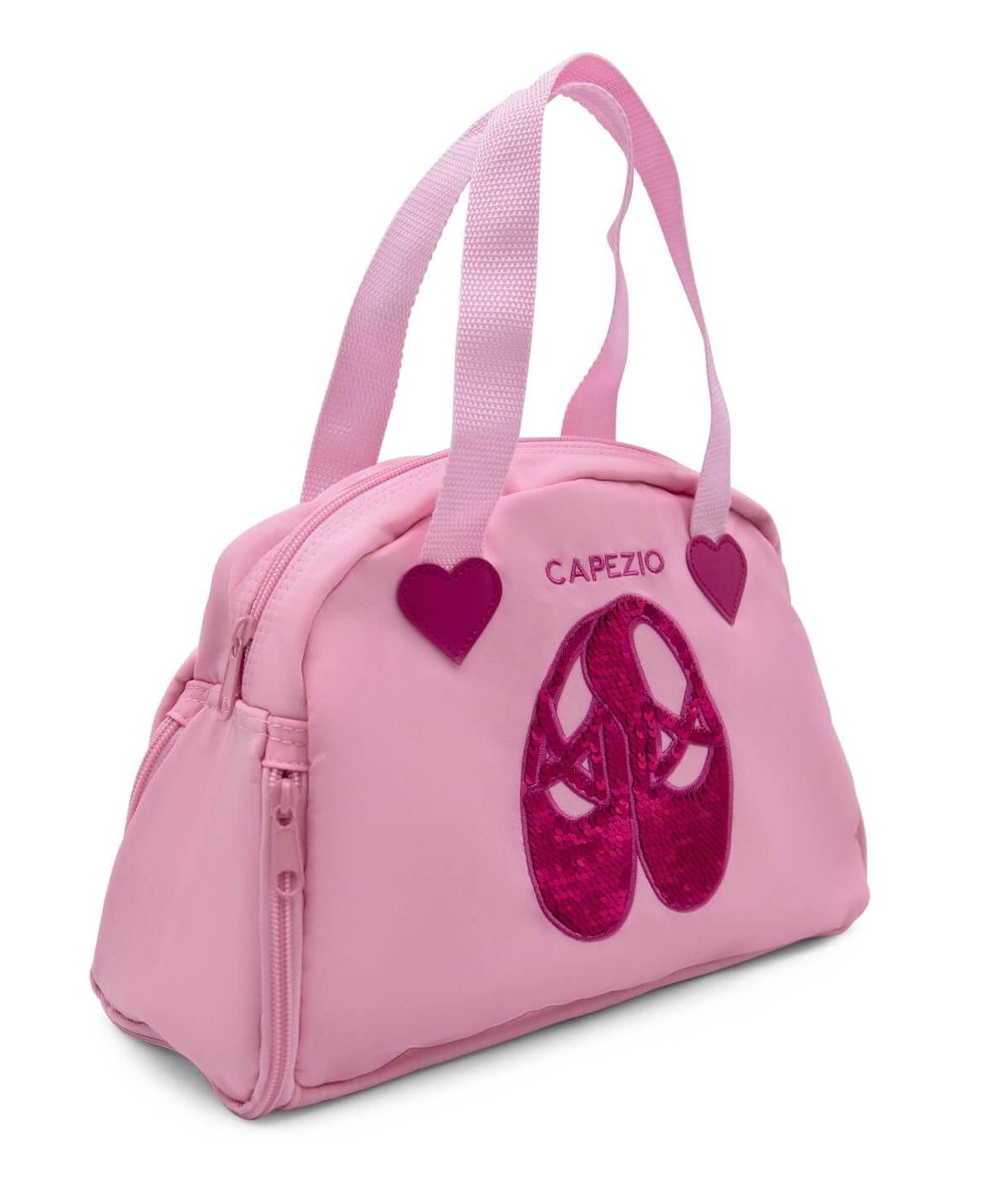 Click here for Capezio Girls Pretty Tote Handbags - Light pink prices