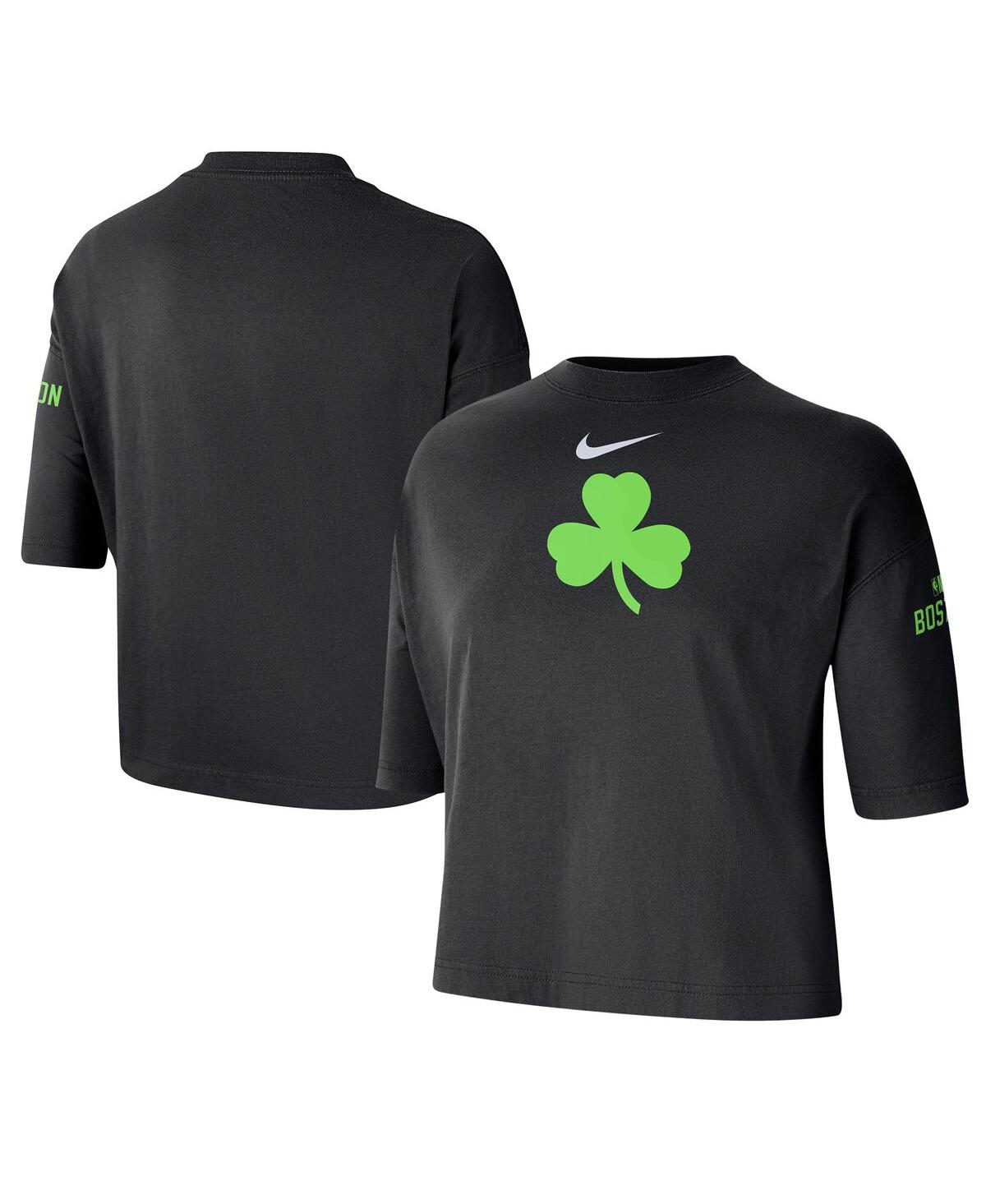 Click here for Nike Womens Black Boston Celtics 2024/25 City Edit... prices