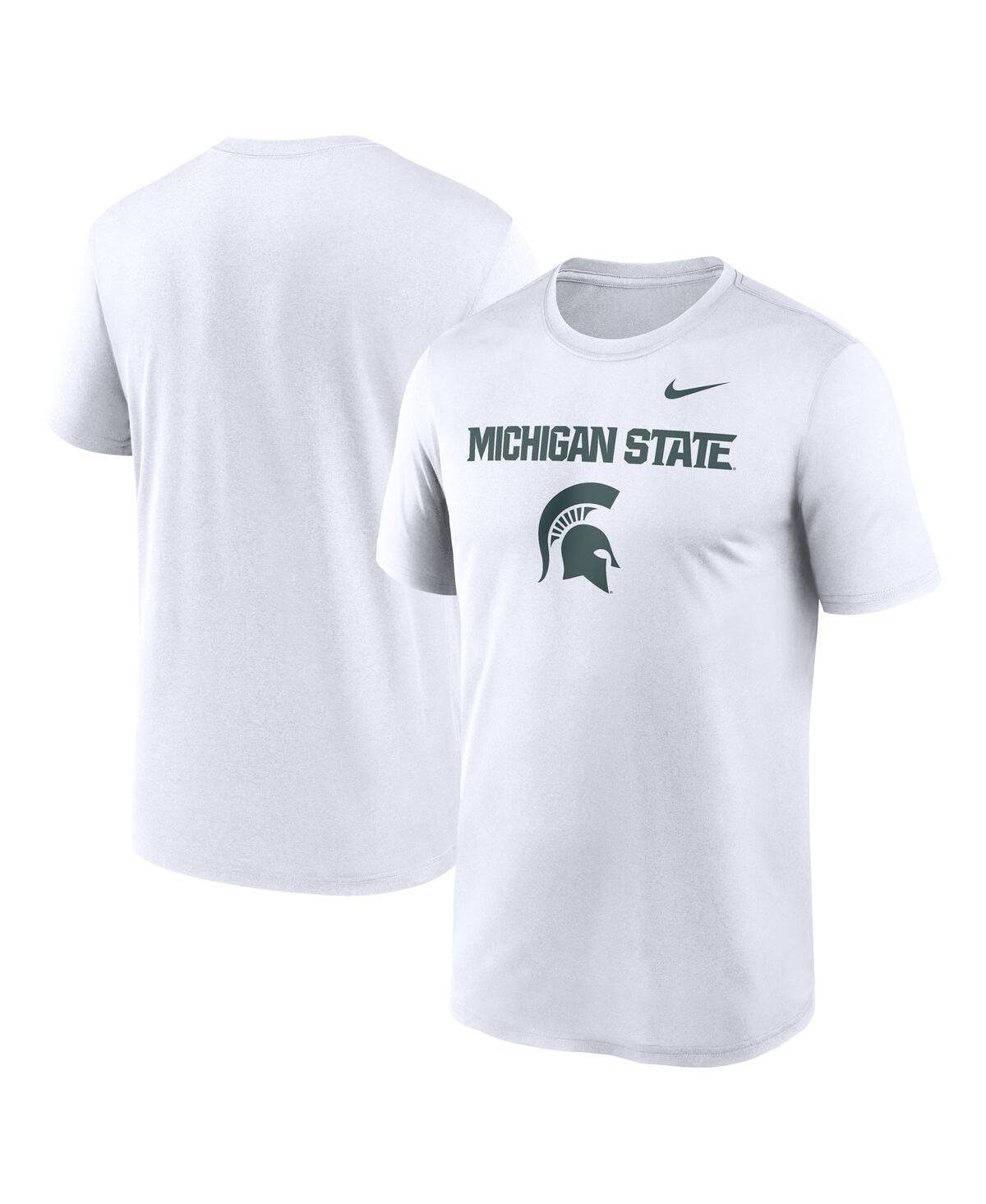 Click here for Nike Mens White Michigan State Spartans Lockup Leg... prices