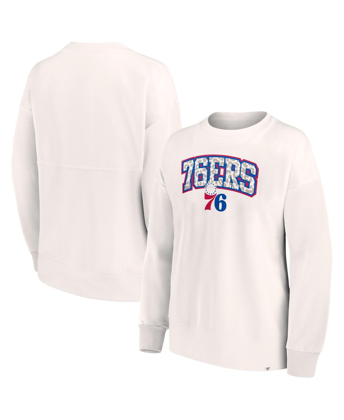 Click here for Fanatics Womens White Philadelphia 76ers Tonal Leo... prices
