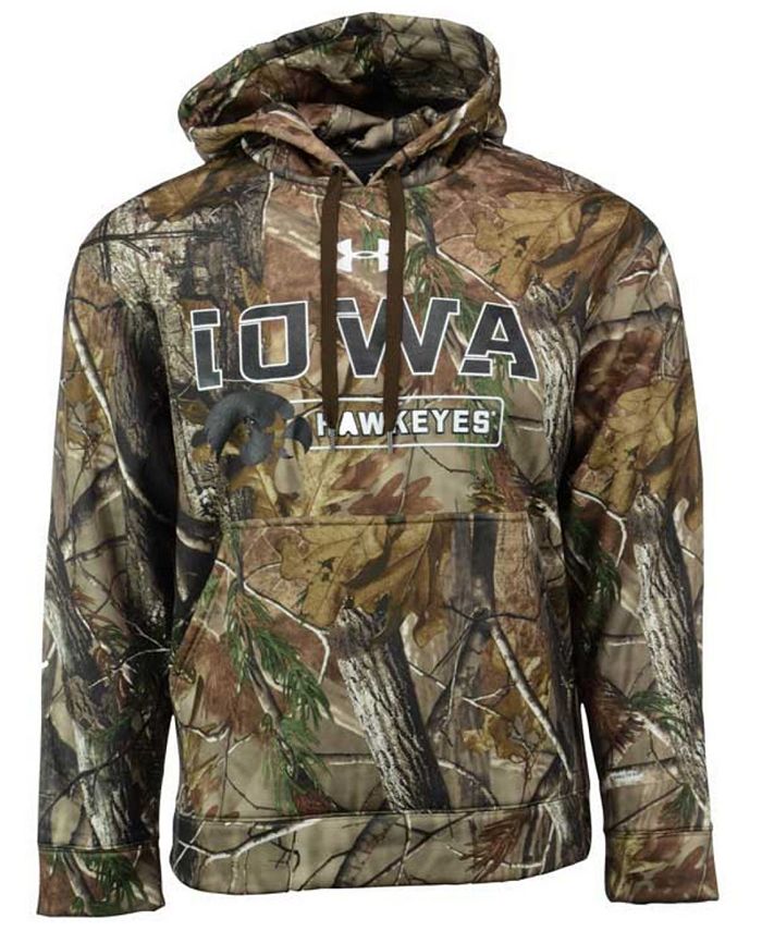 Under Armour Men's Iowa Hawkeyes Armour Fleece Hoodie - Macy's