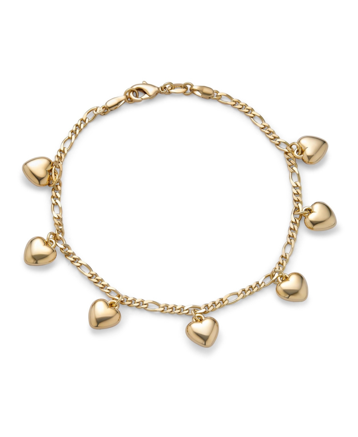 Click here for Bling Jewelry Multi Heart Charms Anklet Ankle Brac... prices