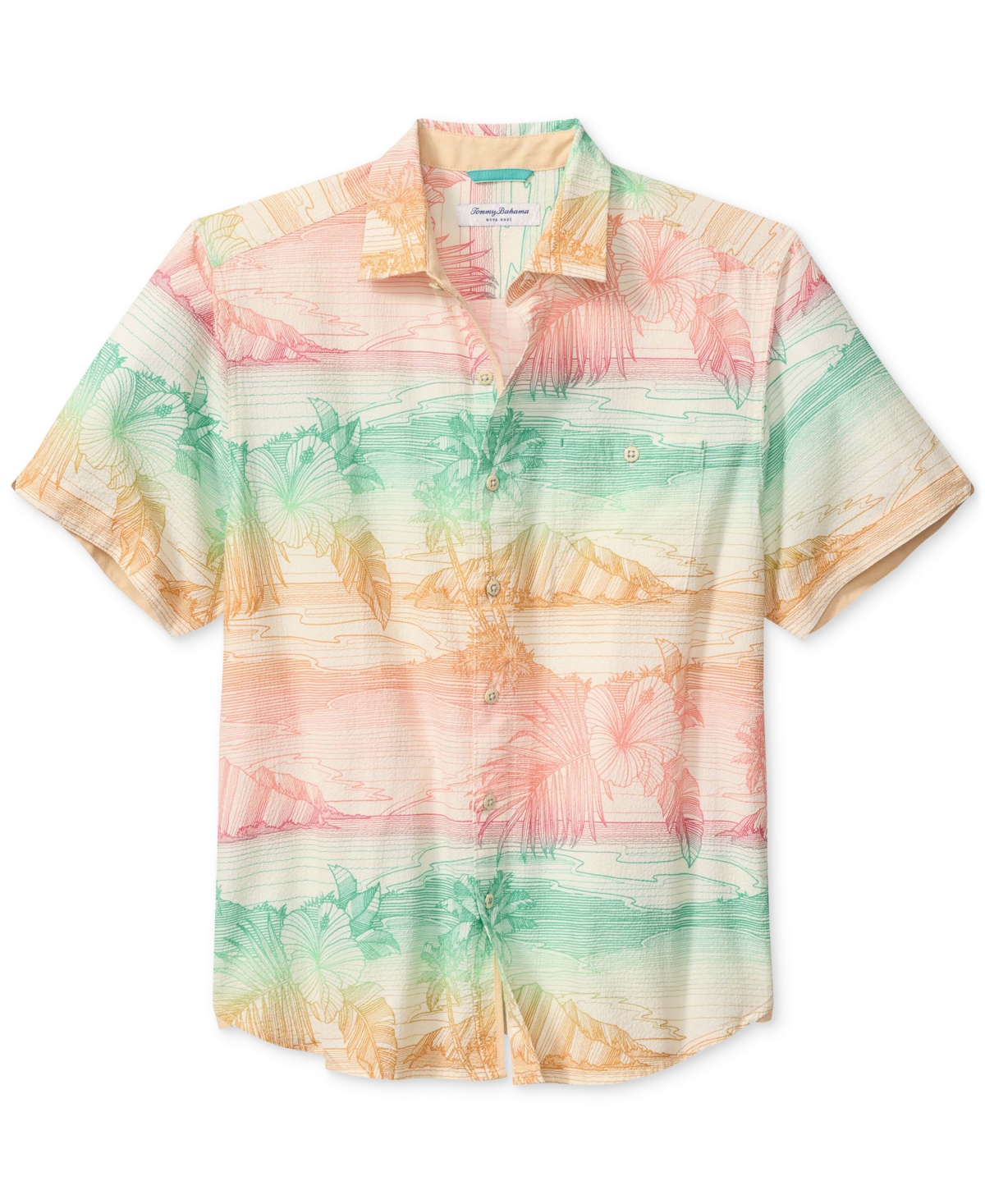 Click here for Tommy Bahama Mens Nova Wave Coastal Shirt - Marble... prices