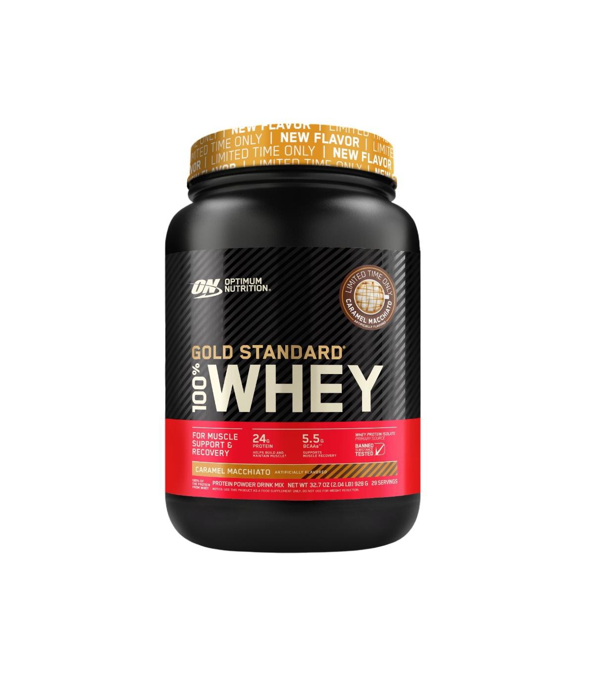 Click here for 100 Gold Standard Whey 2lb - Brown prices