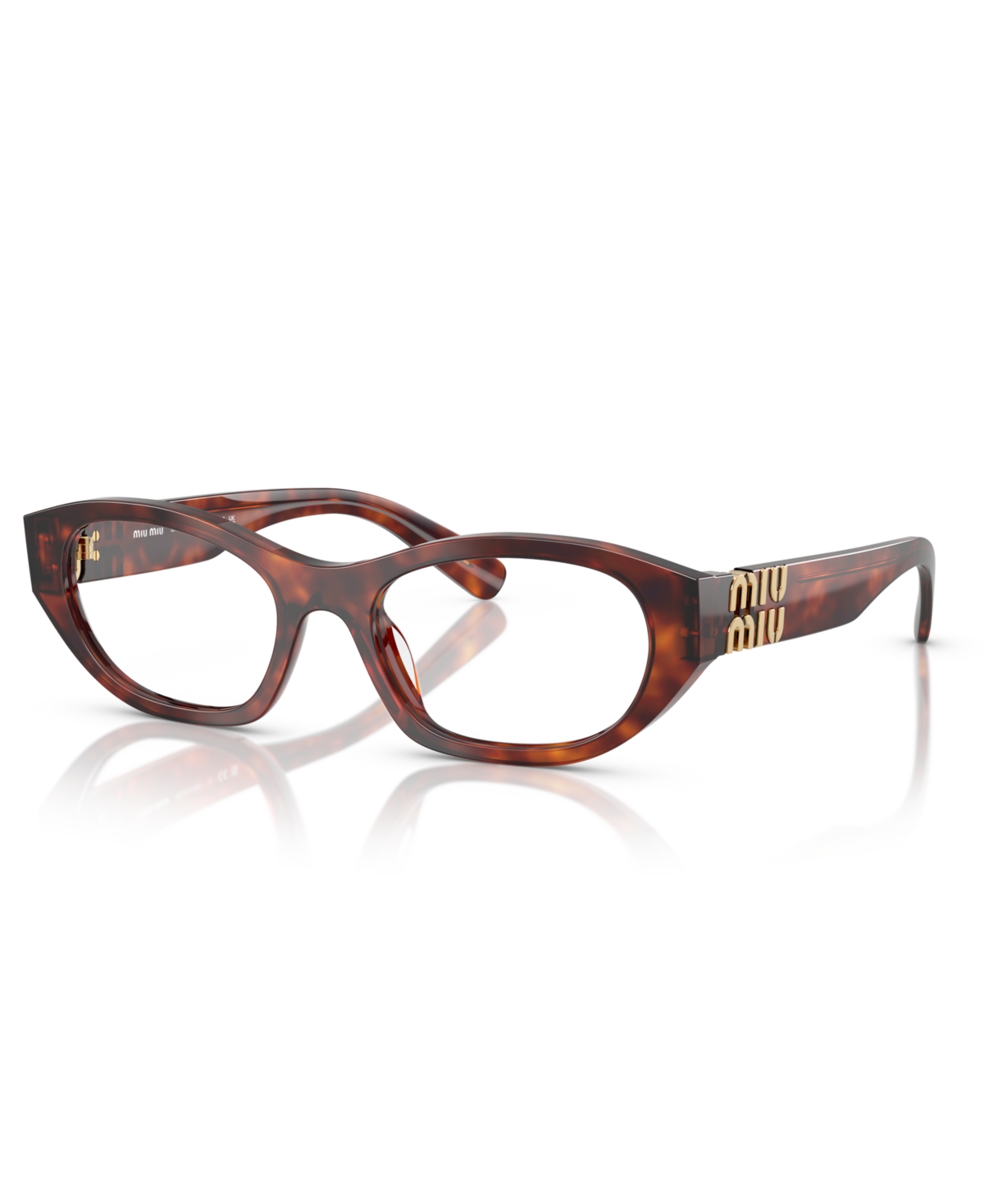 Click here for Miu Miu Womens Eyeglasses  Mu 03WV - Havana Mahoga... prices