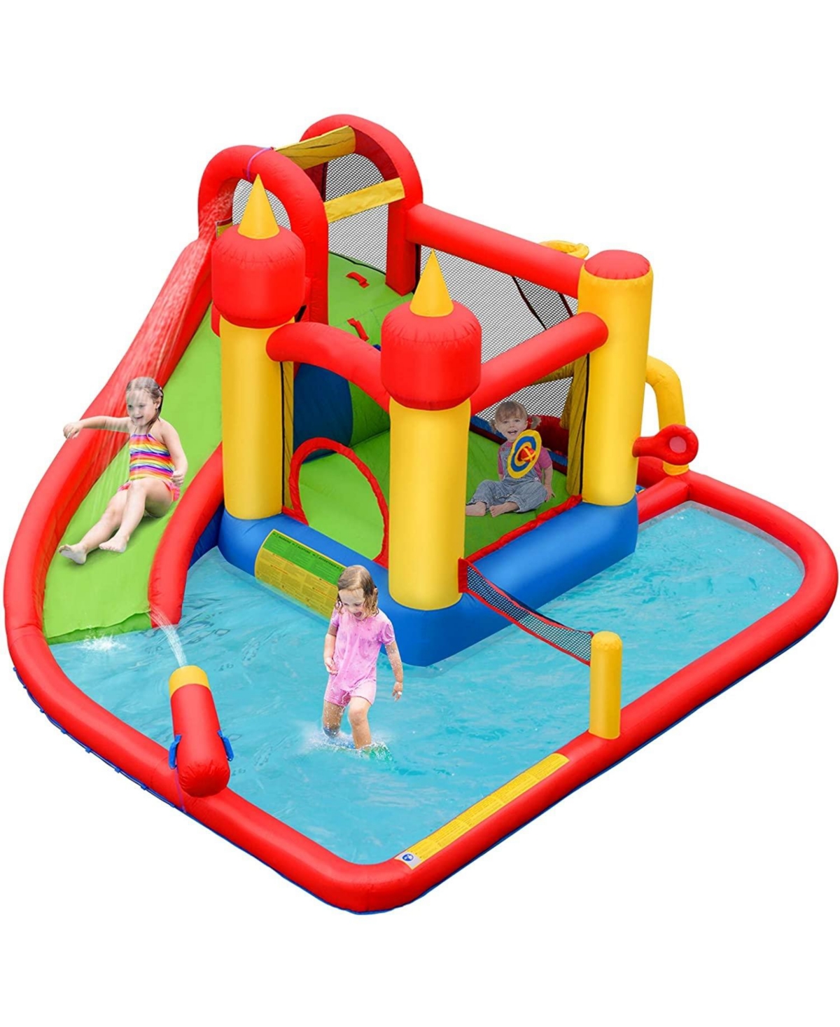 Click here for Inflatable Water Slide Jumper Bounce House with Oc... prices