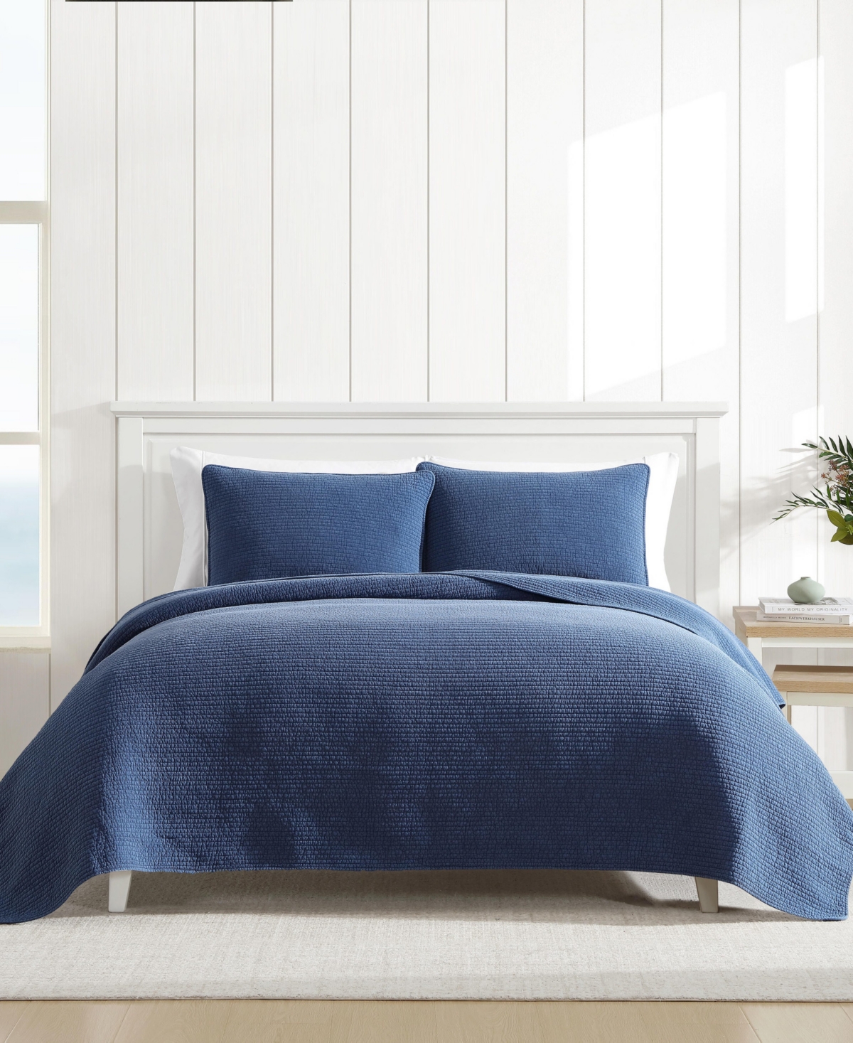Click here for Nautica Seashore Stitch Washed 3-Pc. Quilt Set  Ki... prices