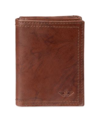 Dockers Men's RFID Crunch Leather Z-Fold Trifold Wallet - Macy's