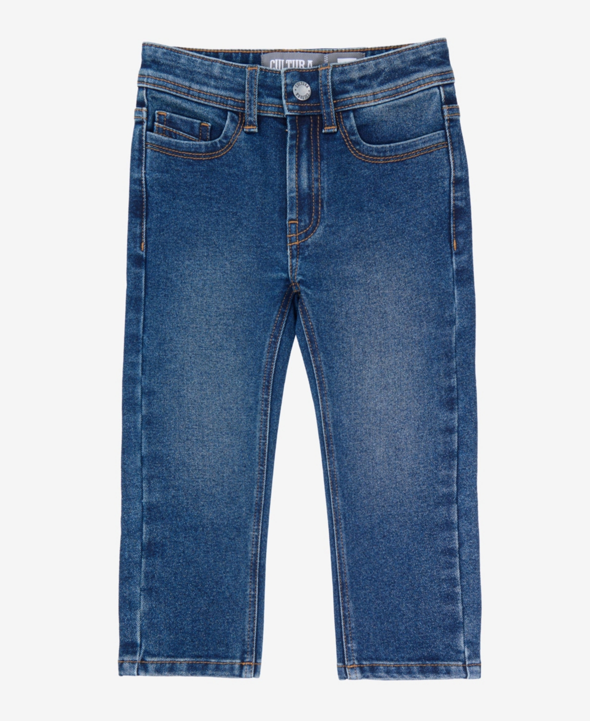 Click here for Little Boys Size 4 - 7 Stretch Jeans - Medium blue prices