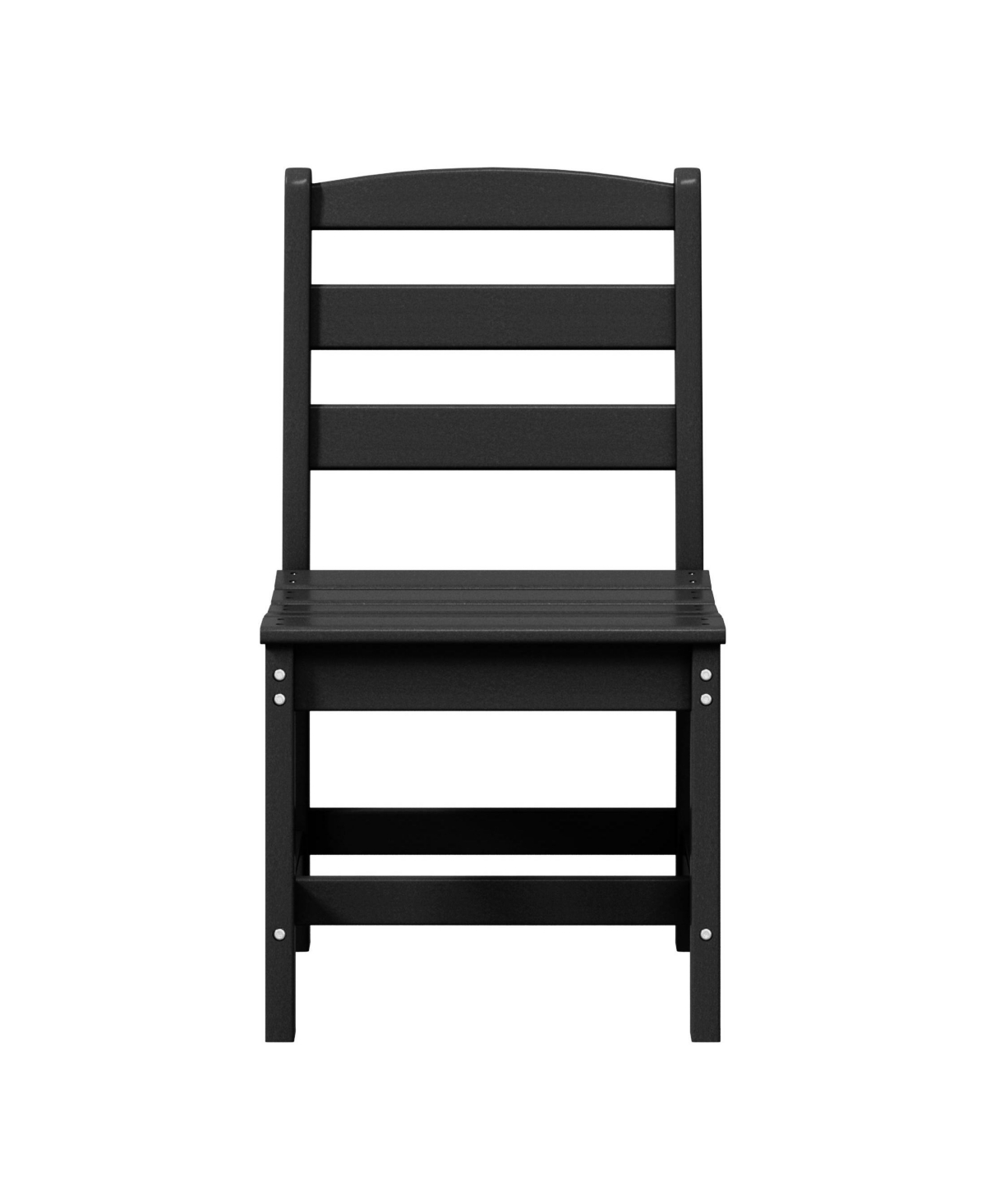 Click here for Outdoor Hdpe Patio Classic Armless Dining Side Cha... prices