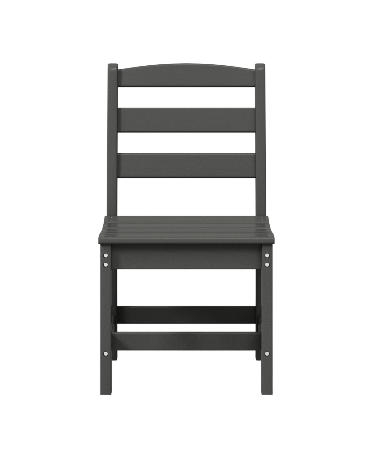 Click here for Outdoor Hdpe Patio Classic Armless Dining Side Cha... prices