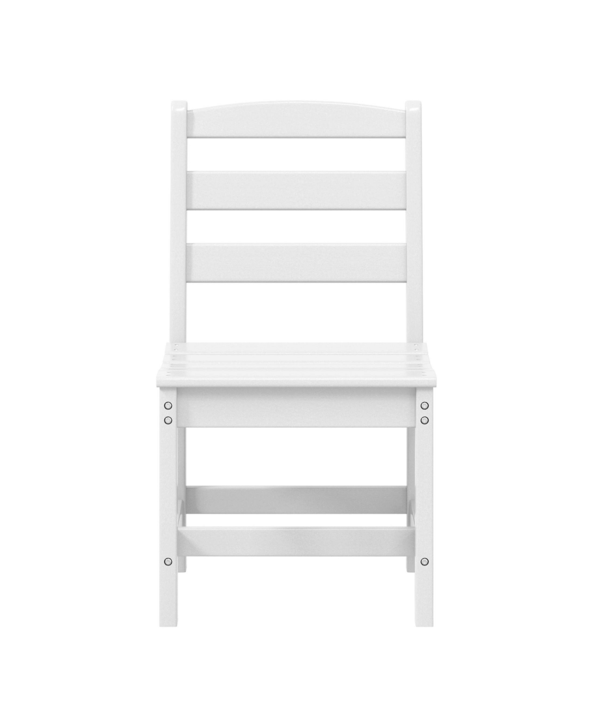 Click here for Outdoor Hdpe Patio Classic Armless Dining Side Cha... prices