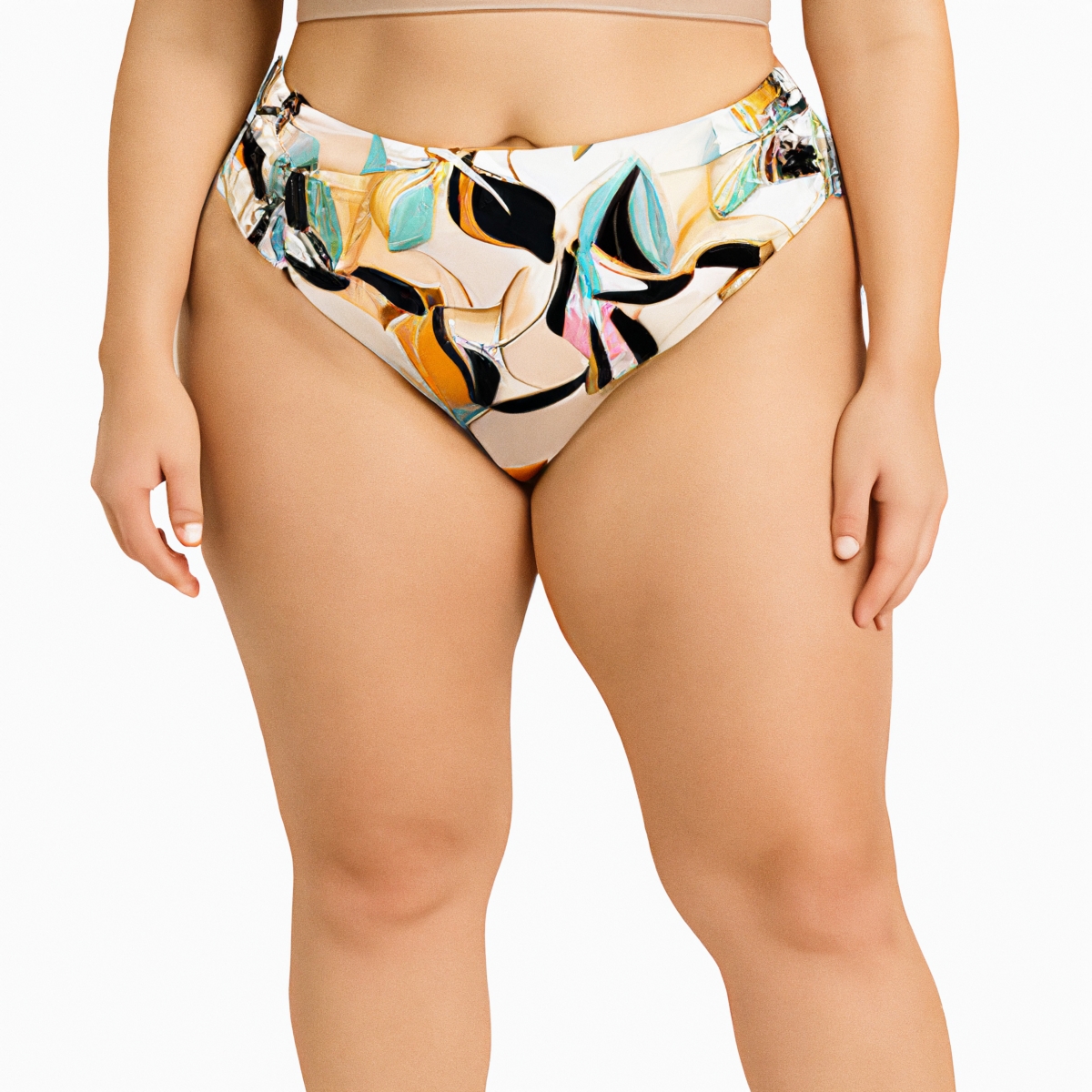Click here for Swimsuits for All Womens Side Shirred High Waist S... prices