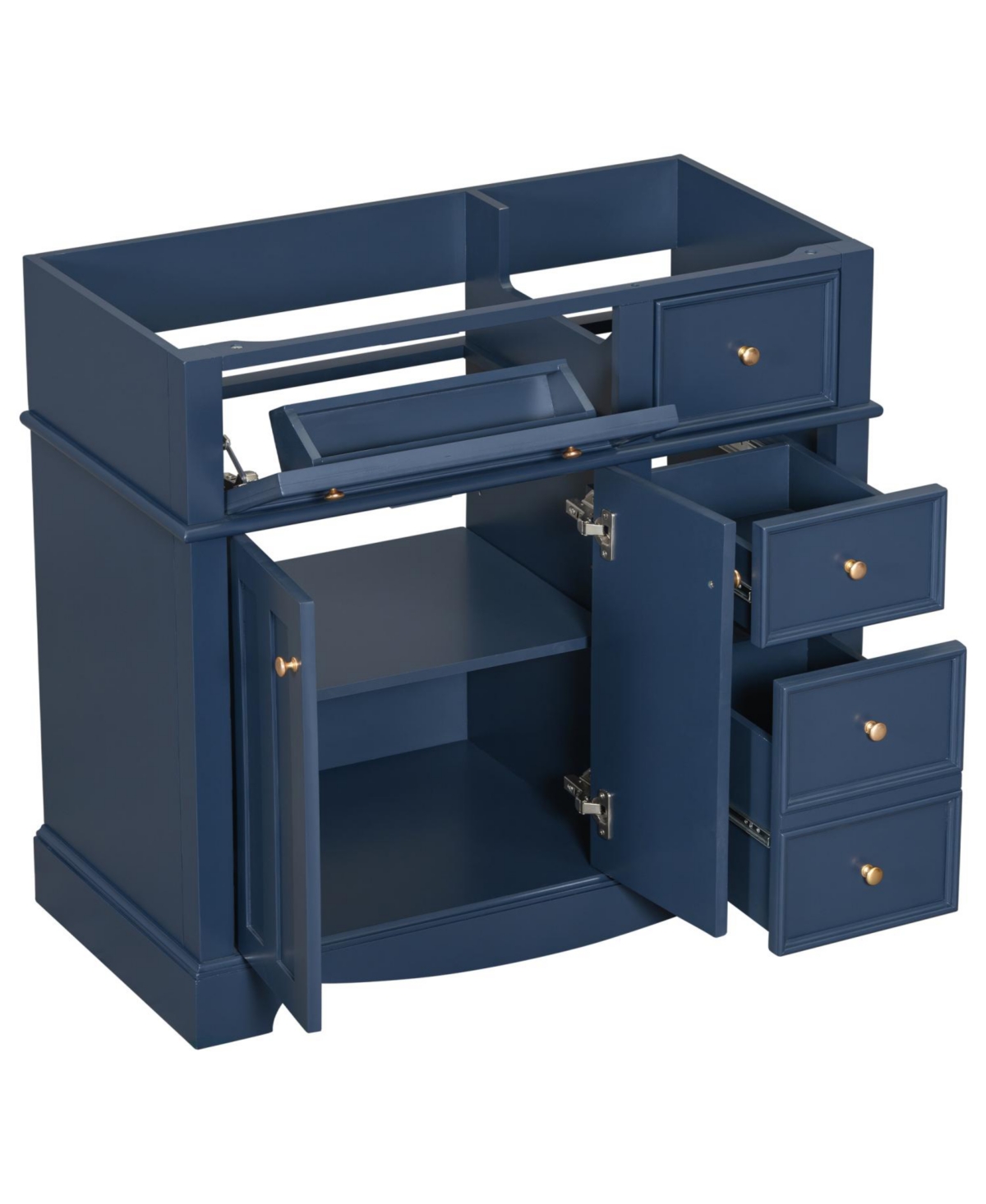 Click here for 36 Freestanding Bathroom Vanity with Drawers and S... prices