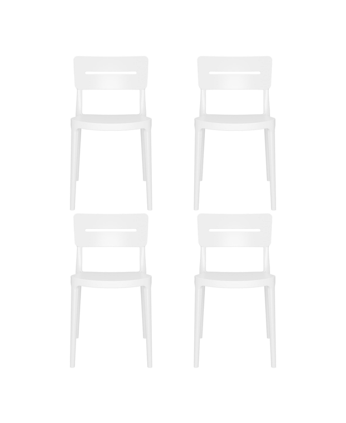 Click here for Outdoor Modern Stackable Plastic Patio Dining Chai... prices