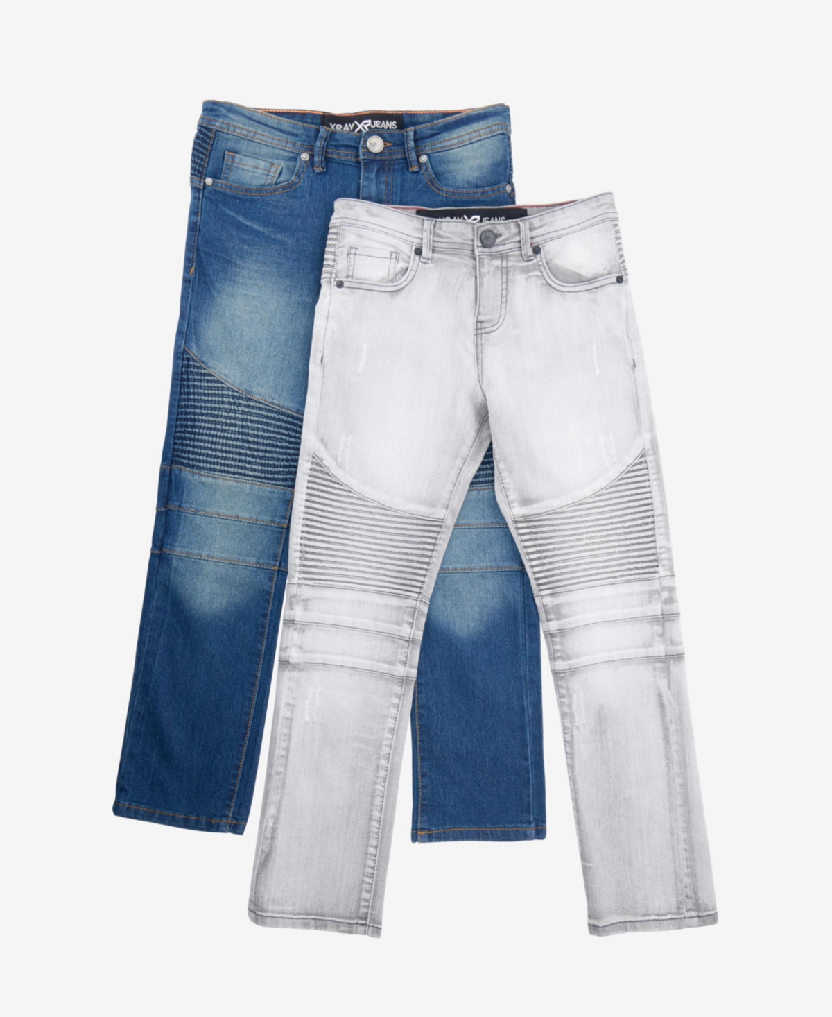 Click here for Xray Big Boys 8-18 2-Pack Combo Stretch Jeans - In... prices