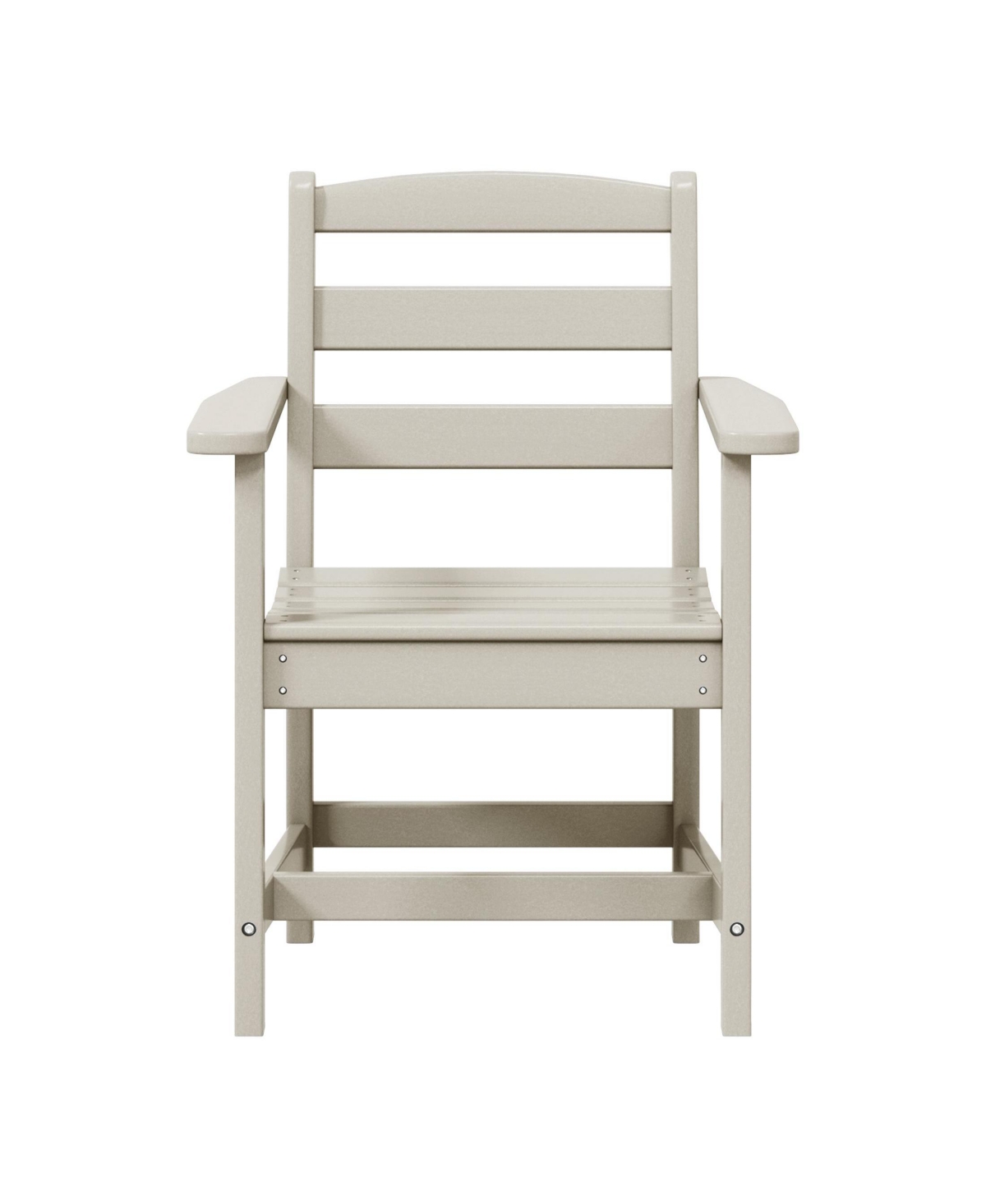 Click here for Outdoor Hdpe Patio Classic Dining Arm Chair - Sand prices