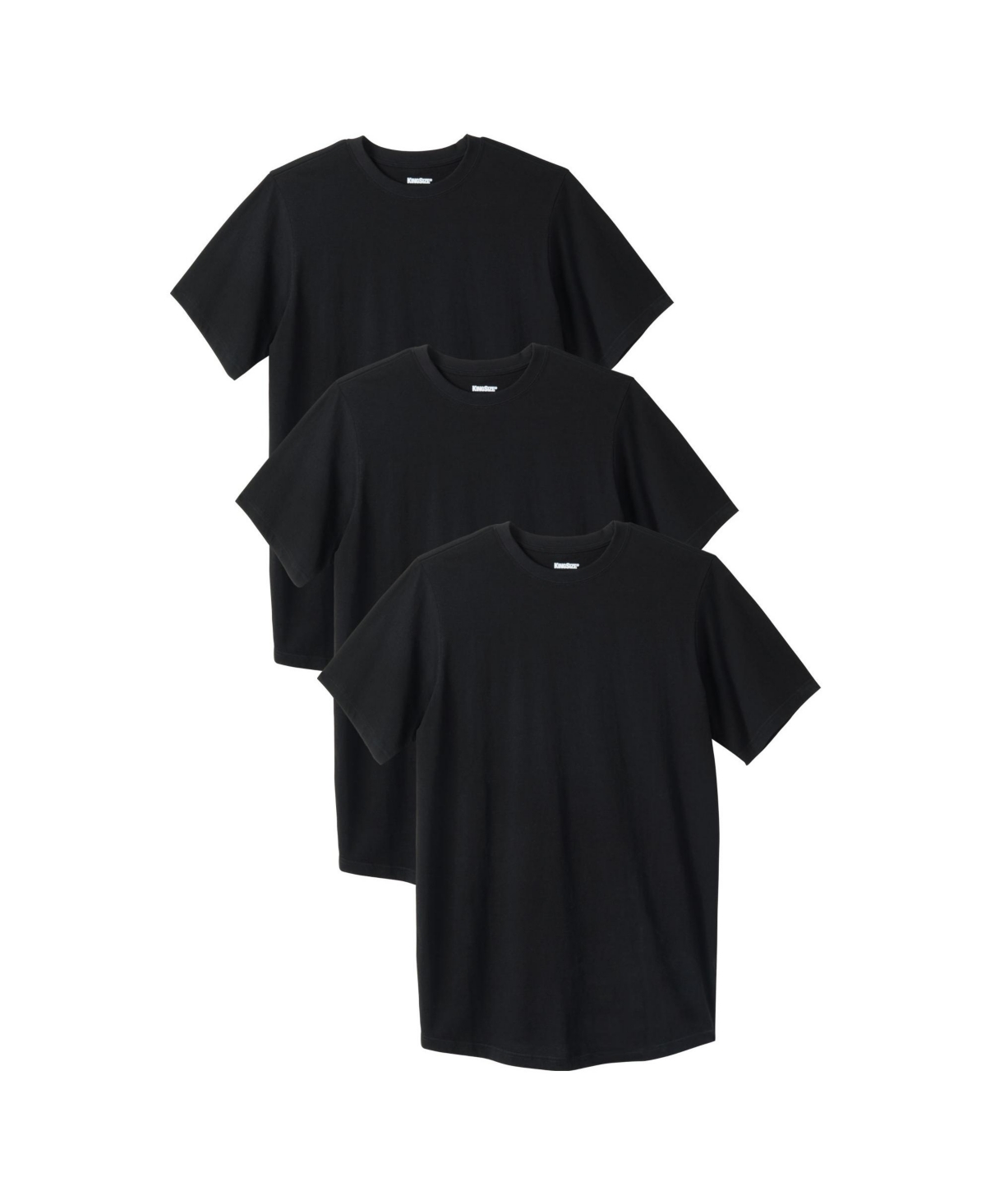 Click here for KingSize Big & Tall 5-Pack Cotton Crewneck Undersh... prices