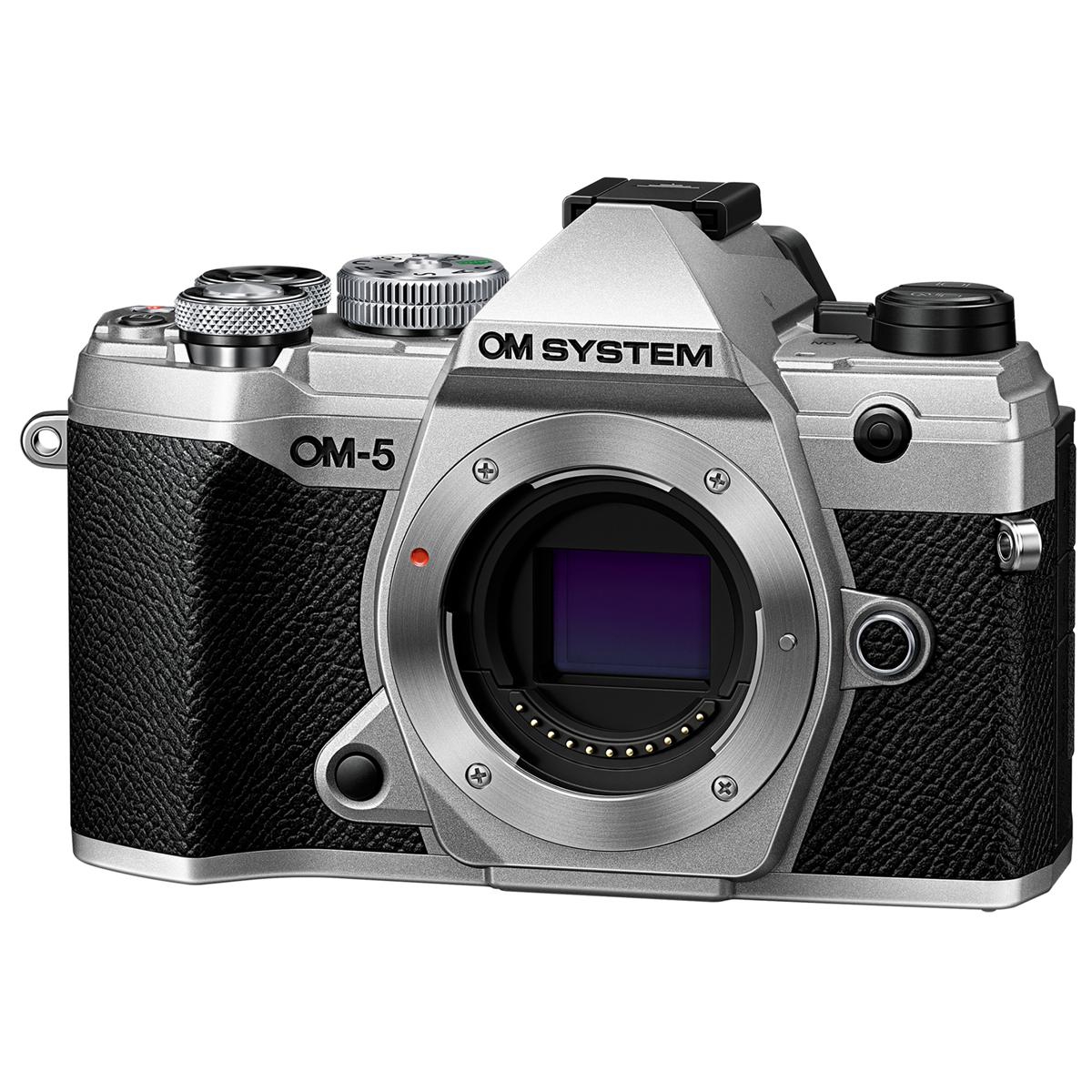 Click here for Om System Om-5 Mirrorless Camera  Silver - Silver prices