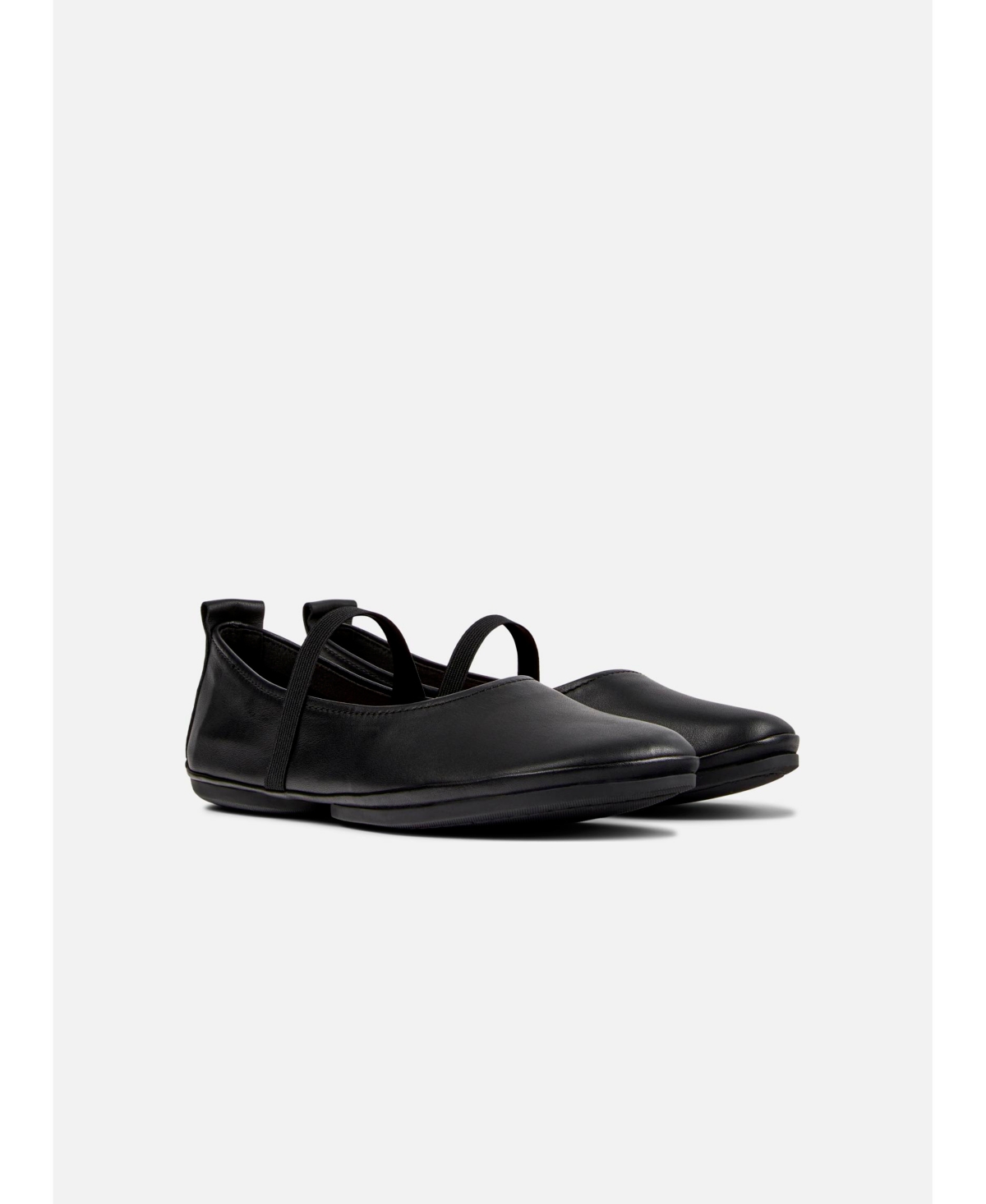 Click here for Camper Right Nina Leather Flats - Black prices