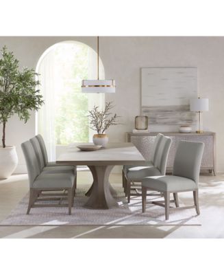 Cornelia 7-Pc. Dining Set (Rectangular Table & 6 Side Chairs) - Macy's