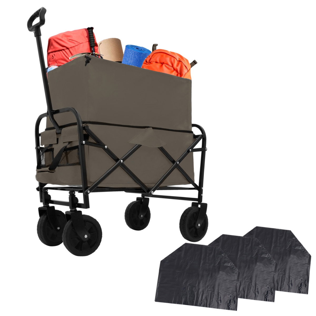 Click here for Streamdale Multi-Purpose Collapsible Wagon with Li... prices