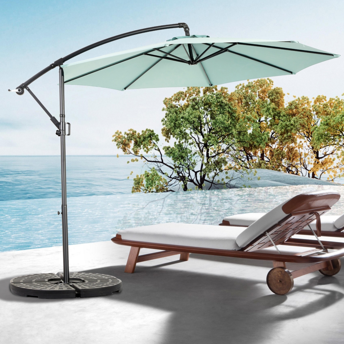 Click here for Streamdale Best Choice Products 10ft Offset Hangin... prices