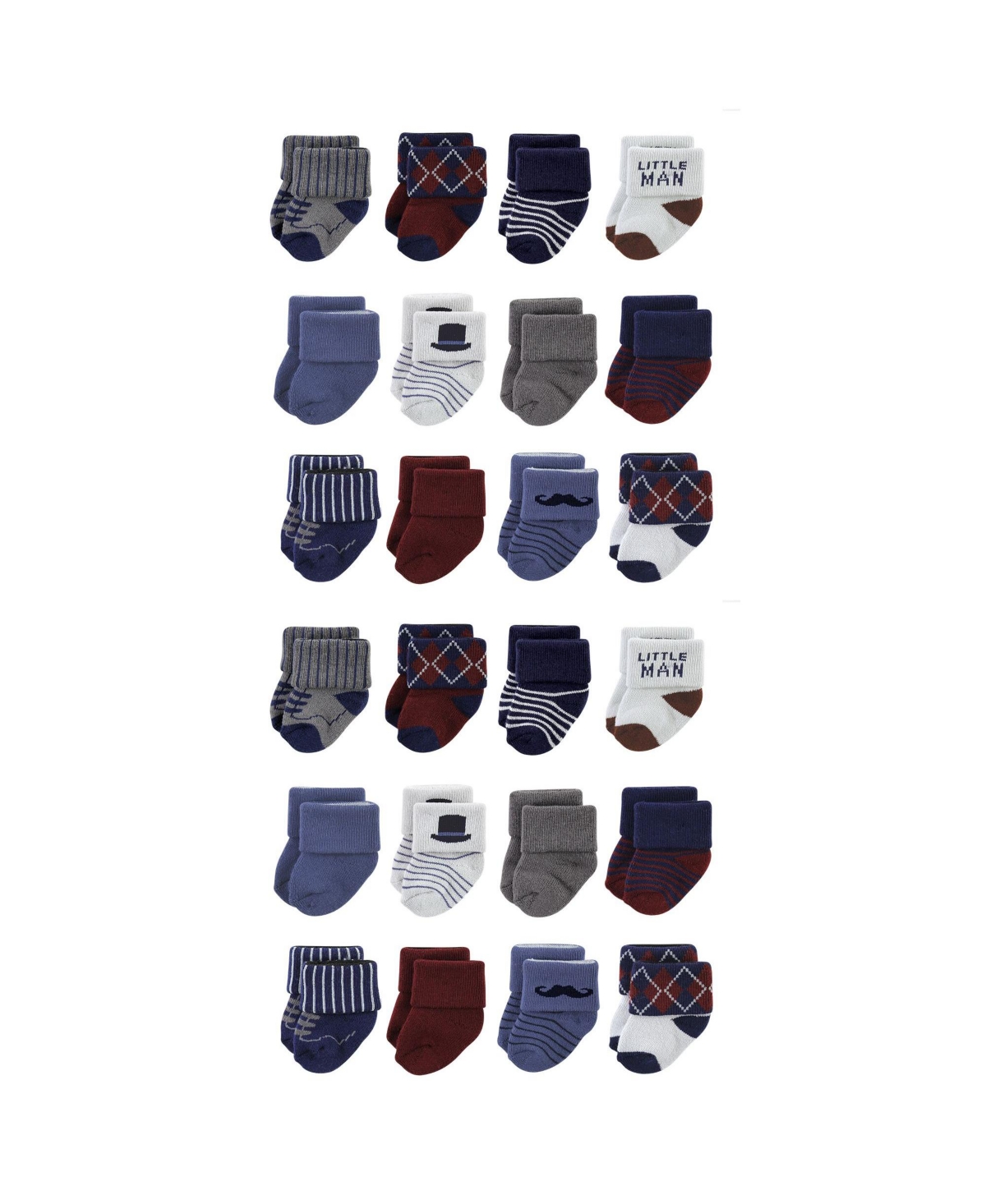 Click here for Hudson Baby Baby Boys Hudson 24-Pack Comfort Terry... prices