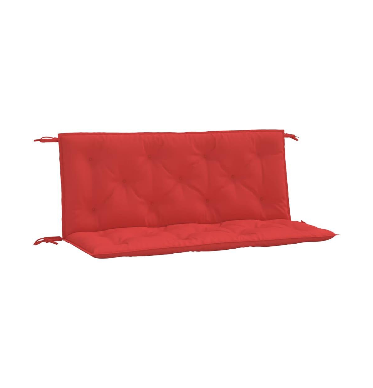 Click here for Garden Bench Cushions 2 pcs Red 47.2x19.7x2.8 Oxfo... prices