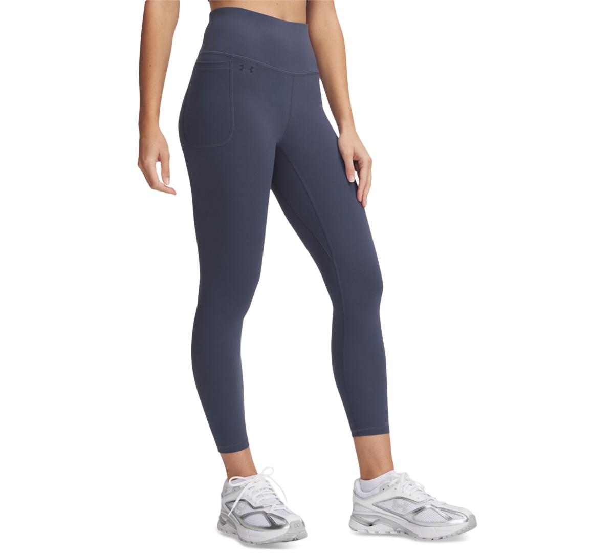 Under Armour Womens Motion Ankle Leggings - Downpour Gray