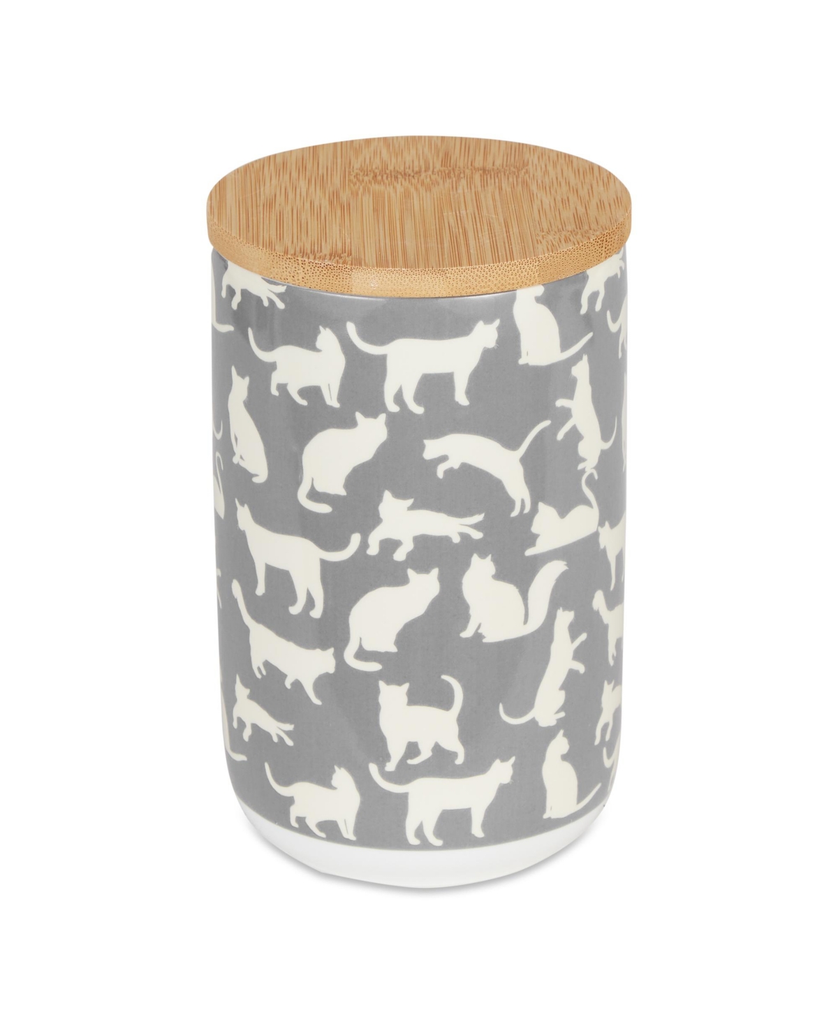 Click here for Bone Dry Ceramic Pet Treat Canister Cats Meow - Gr... prices
