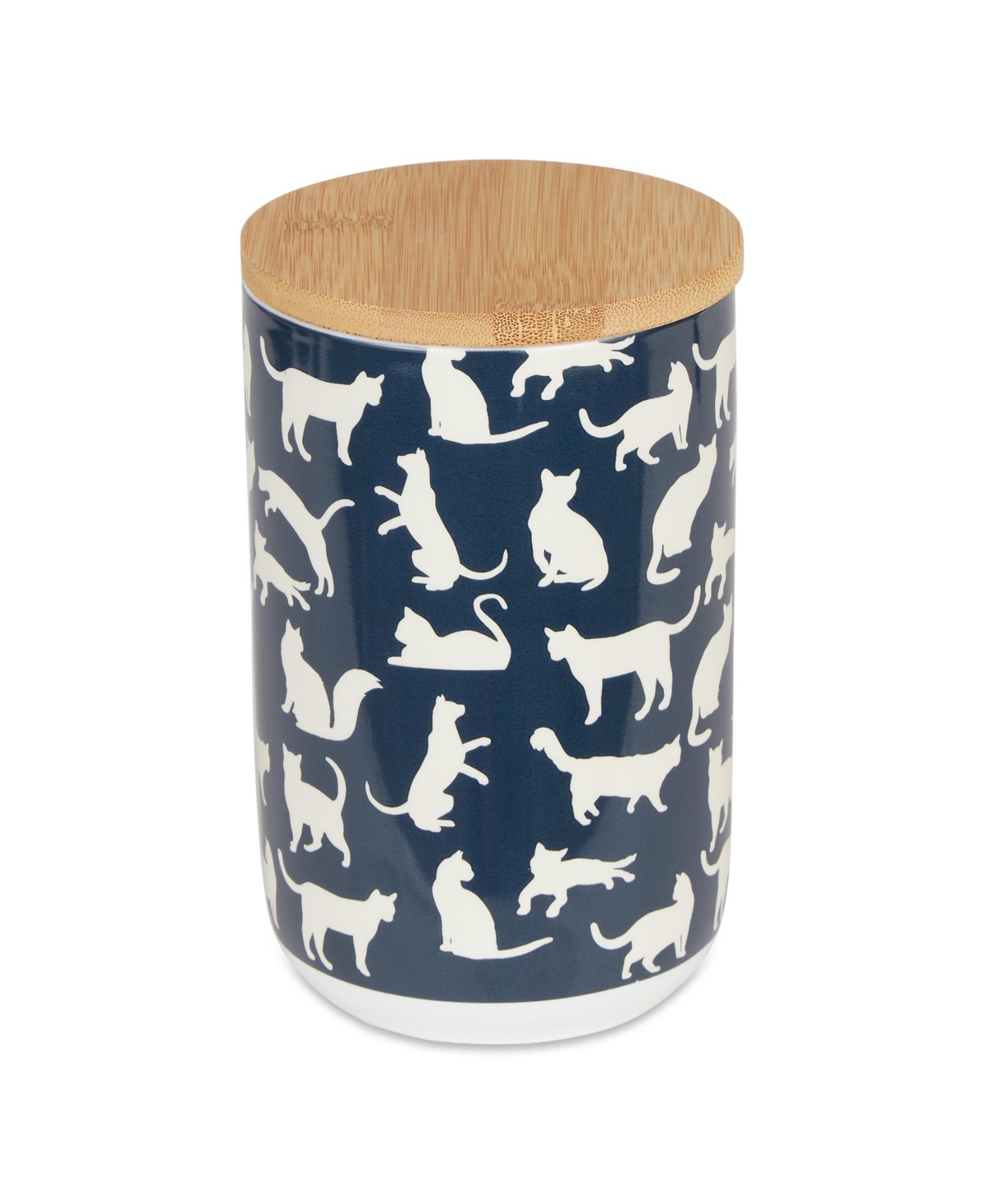 Click here for Bone Dry Ceramic Pet Treat Canister Cats Meow - Na... prices
