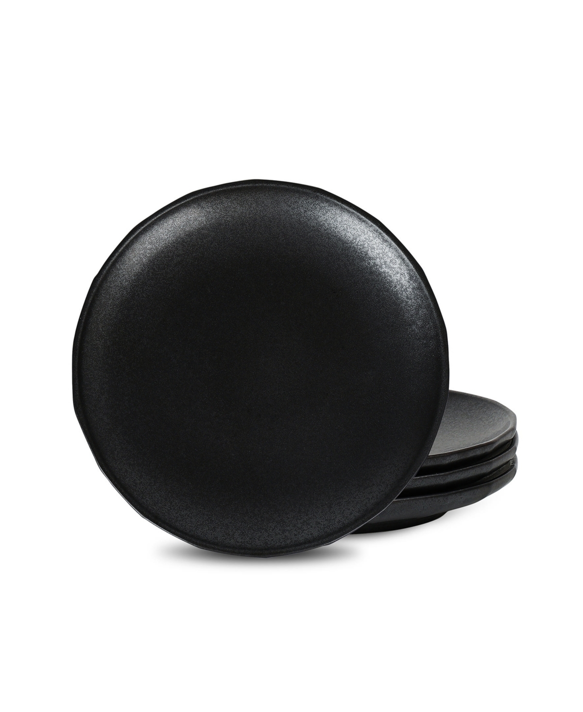 Click here for Stone Lain Rio Salad Plates  Set of 4 - Black prices