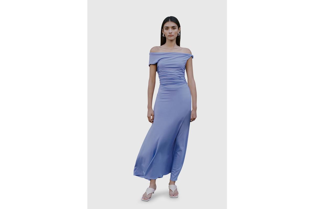 Click here for Marcella Womens Manon Dress - Periwinkle prices