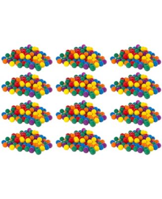 Intex 100-Pack Small Plastic Multi-Colored Fun Ballz for Bounce House ...