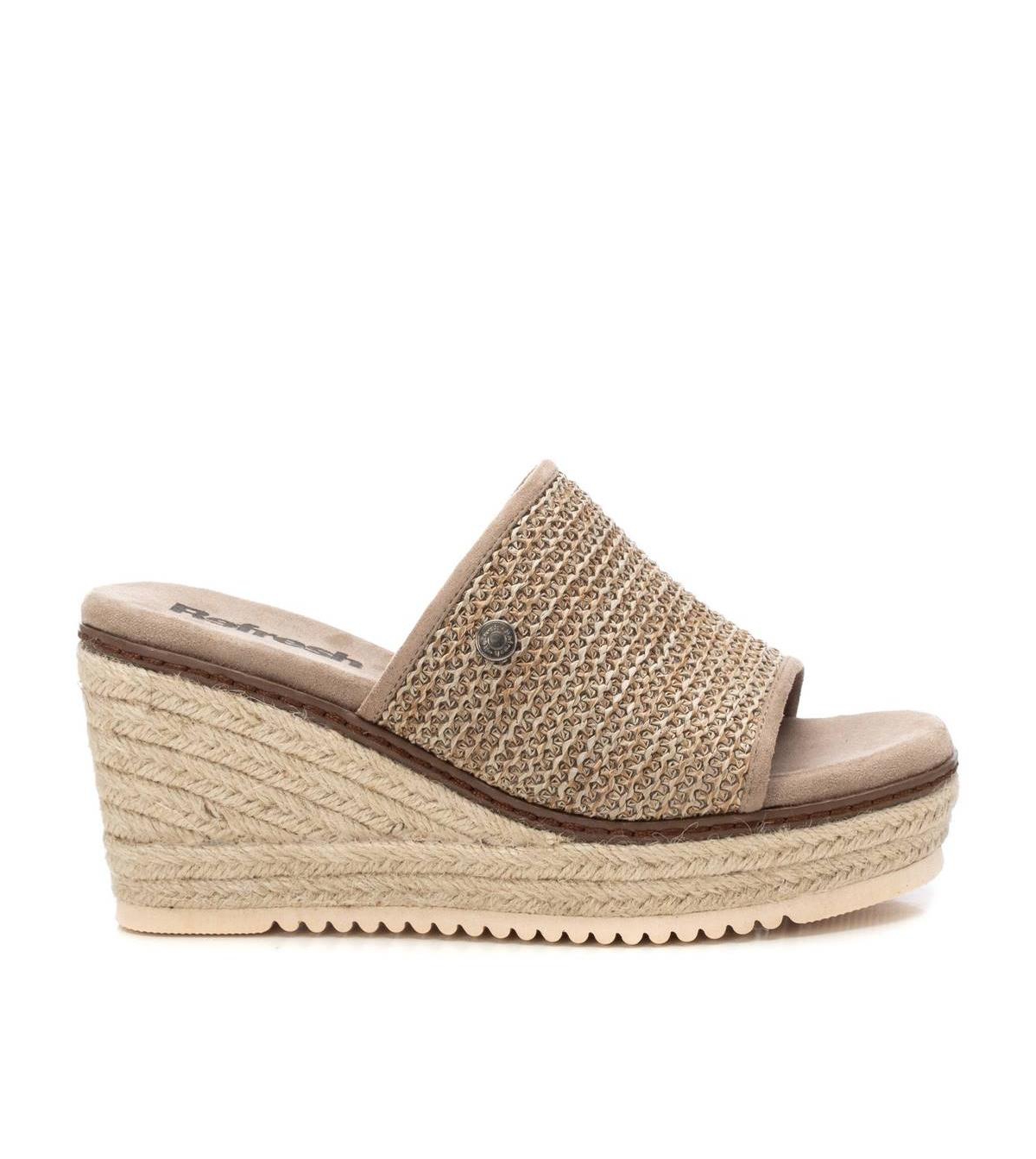 Click here for Refresh By Xti Womens Wedge Sandals - Taupe prices