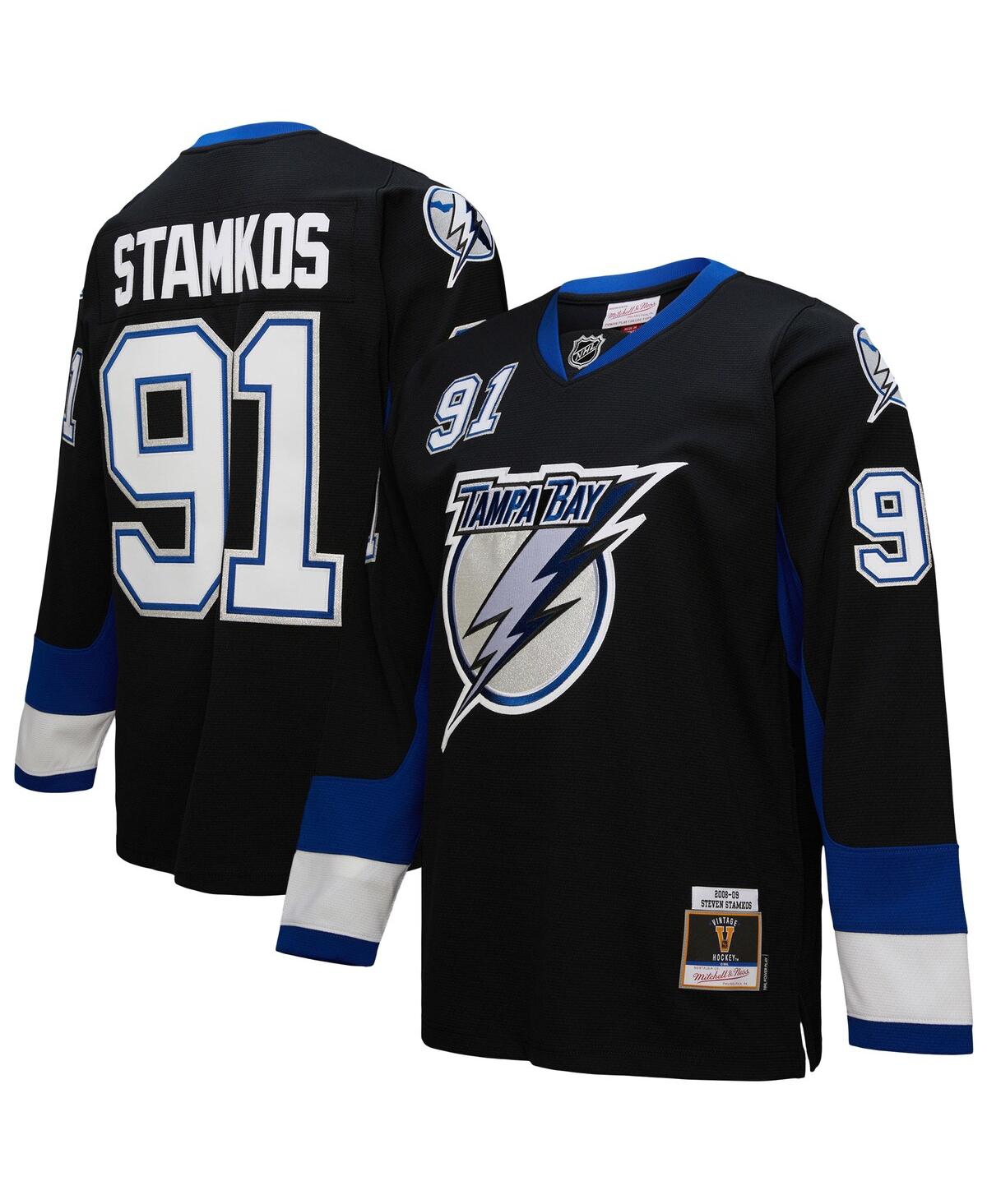 Click here for Mitchell & Ness Mens Steven Stamkos Black Tampa Ba... prices