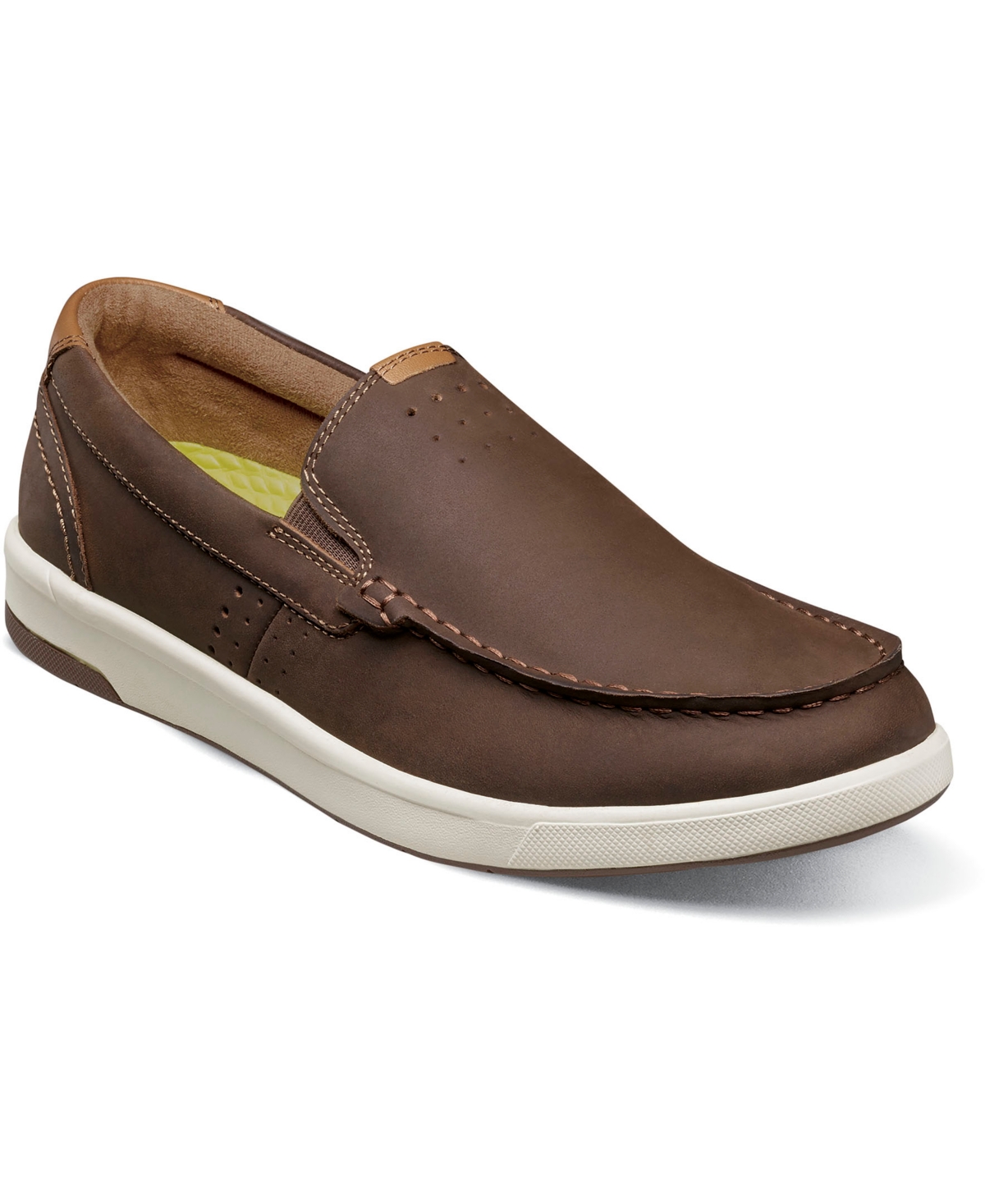 Click here for Florsheim Mens Crossover Moc Toe Slip On Sneaker -... prices