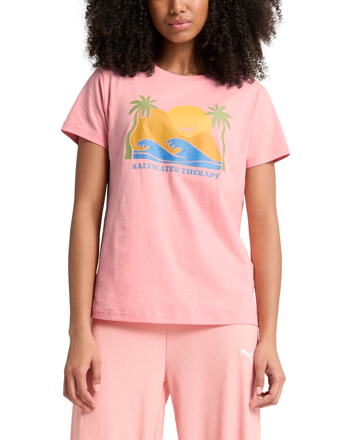 Click here for Puma Womens Cotton Wellness Graphic-Print Crewneck... prices