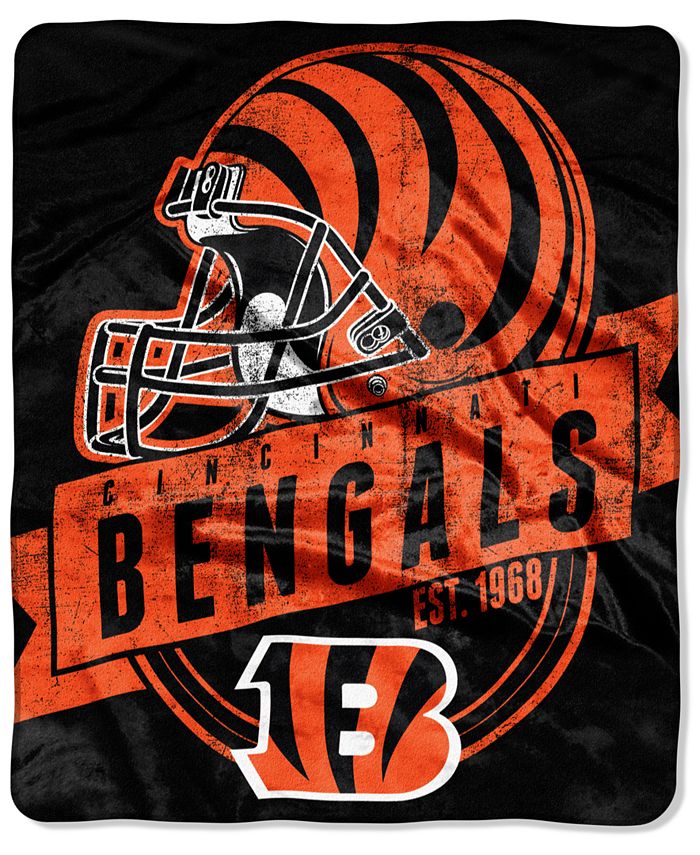 Northwest Company Cincinnati Bengals Micro Raschel 12th Man Throw ...