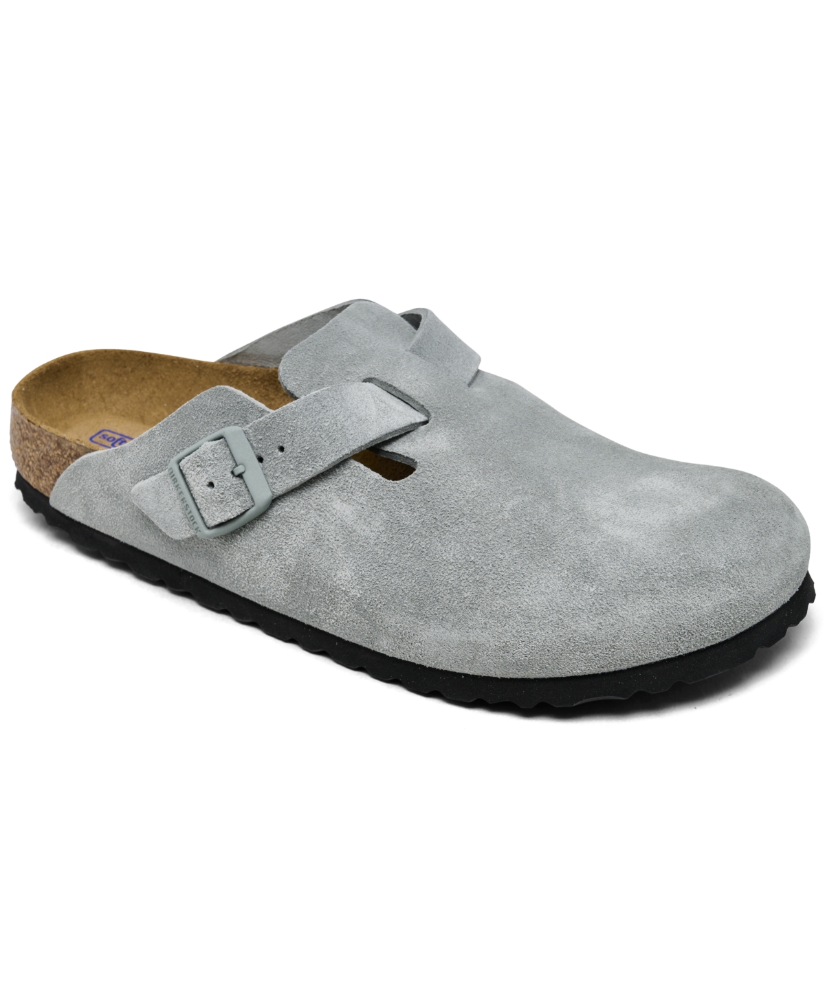 Click here for Birkenstock Womens Boston Soft Footbed Suede Leath... prices