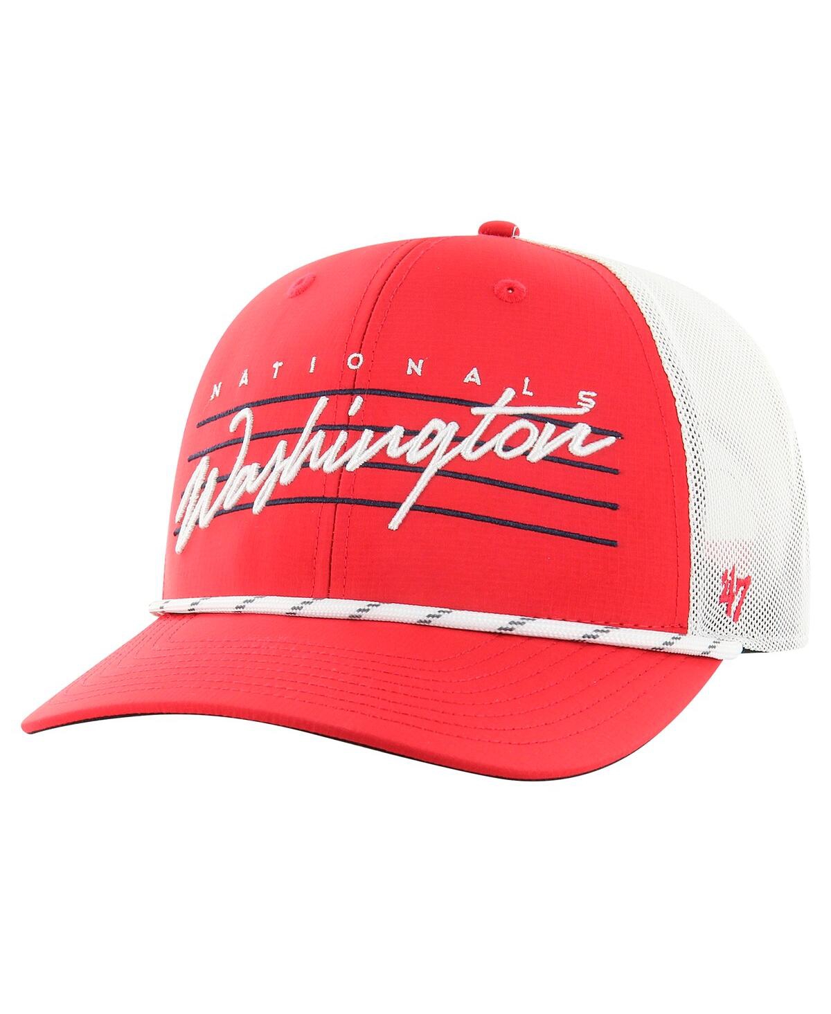 Click here for 47 Brand Mens Red Washington Nationals Downburst T... prices