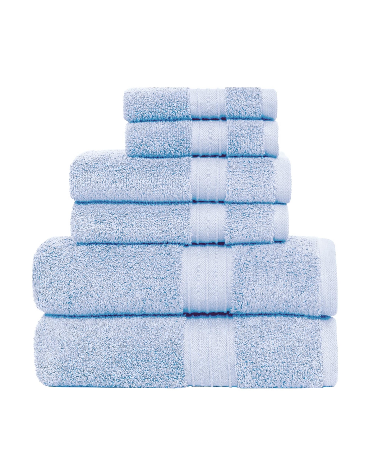 Click here for Feather & Stitch  Ny Luna 6-Pc. Bath Towel Set - S... prices