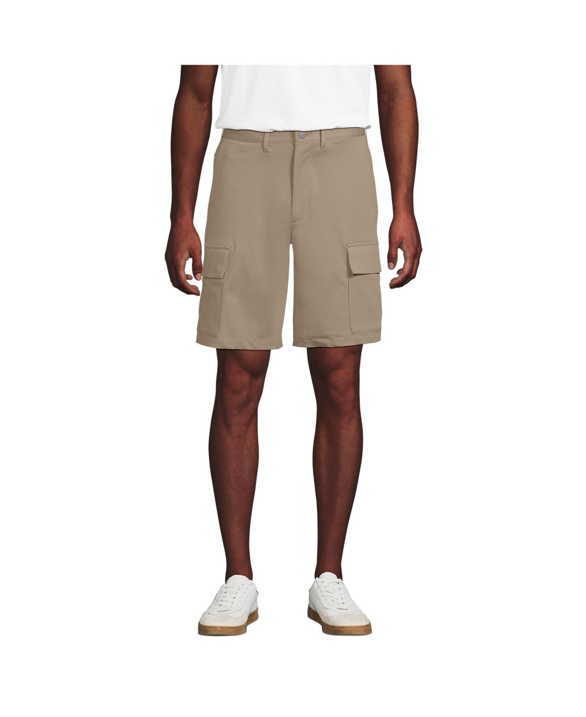 Click here for Lands End Mens 9 Inch Flex Performance Cargo Short... prices