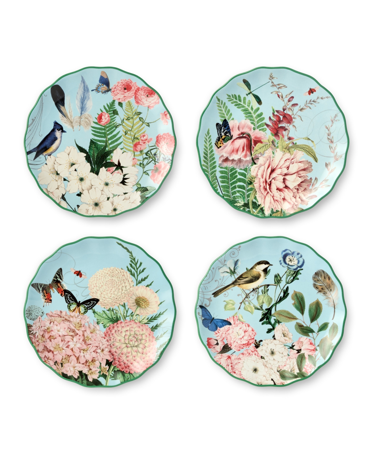 Click here for Certified International Flora Salad Plates  Set of... prices